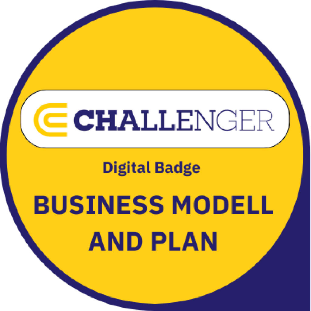 Challenger Business Model and Plan Badge — Elearningproject.eu