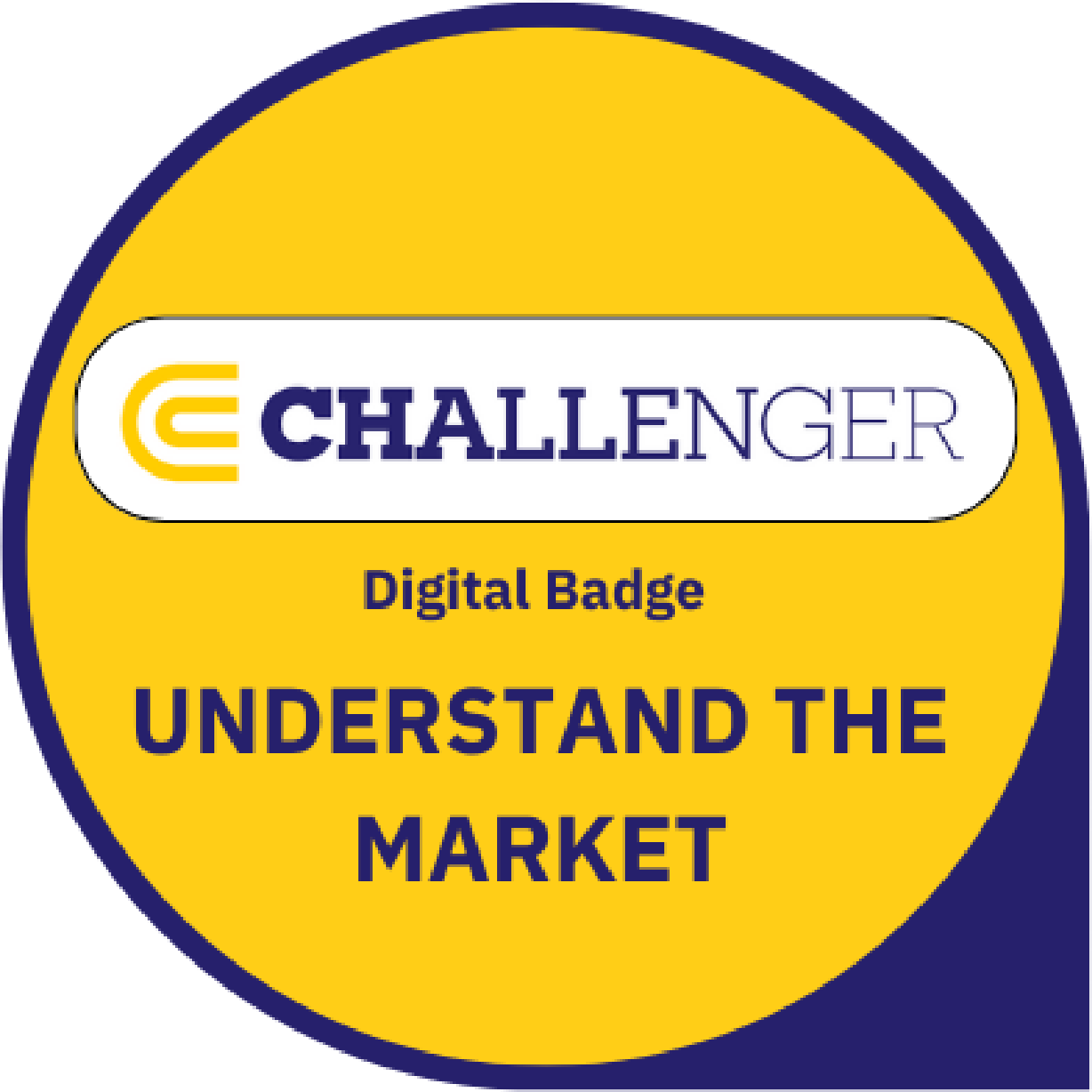 Challenger Understand the Market Badge — Elearningproject.eu